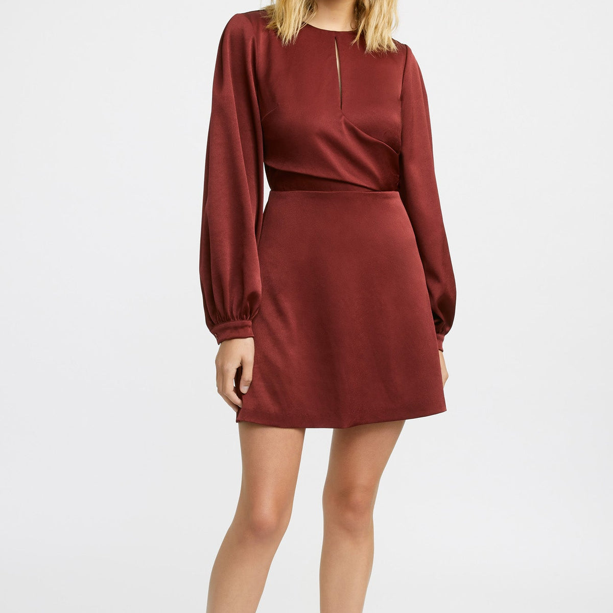 Majestic Keyhole Mini Dress – NZ KOOKAÏ